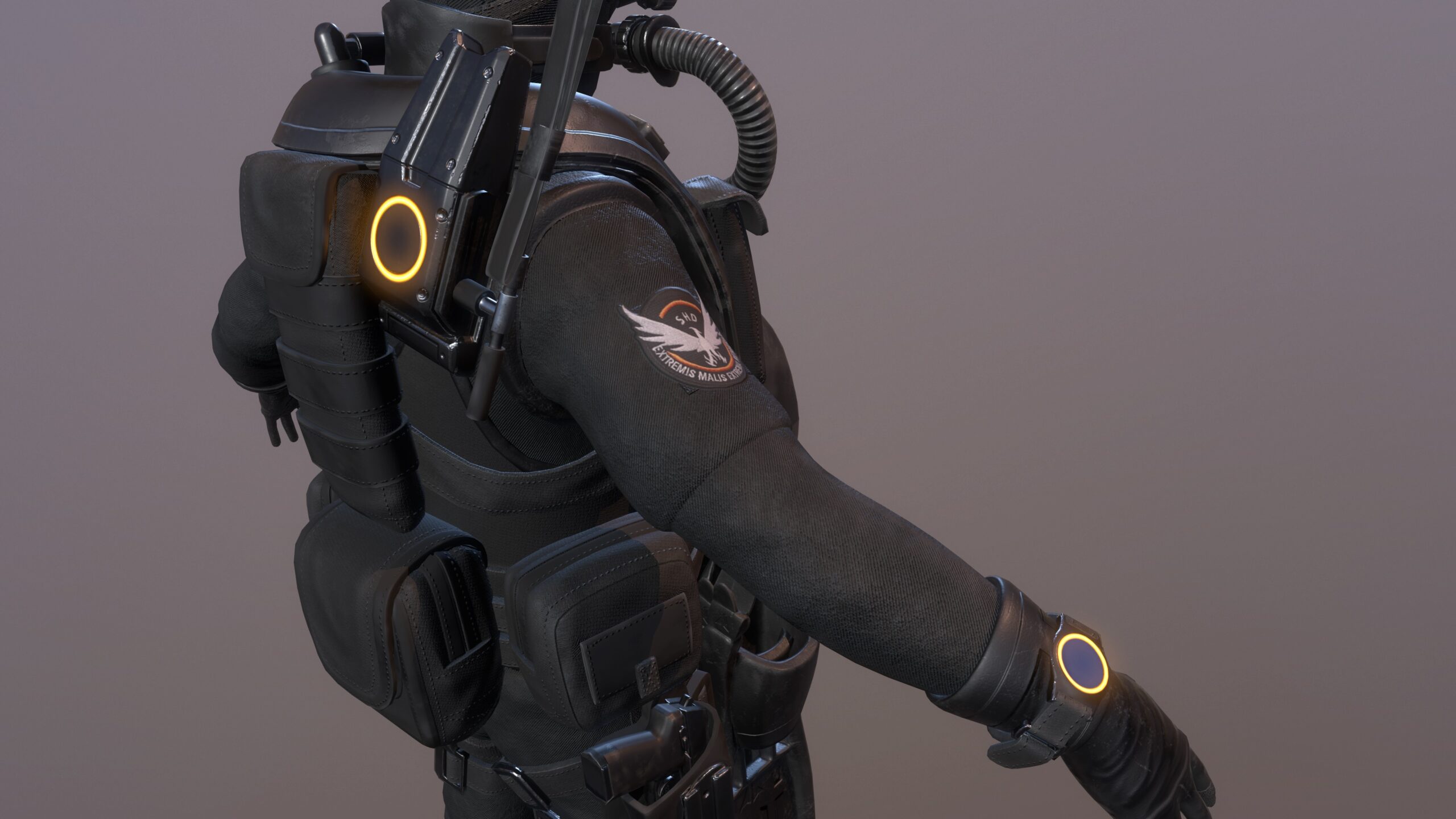 Frogman – The Division™ – Props/Character concept – BOULLING Geoffrey